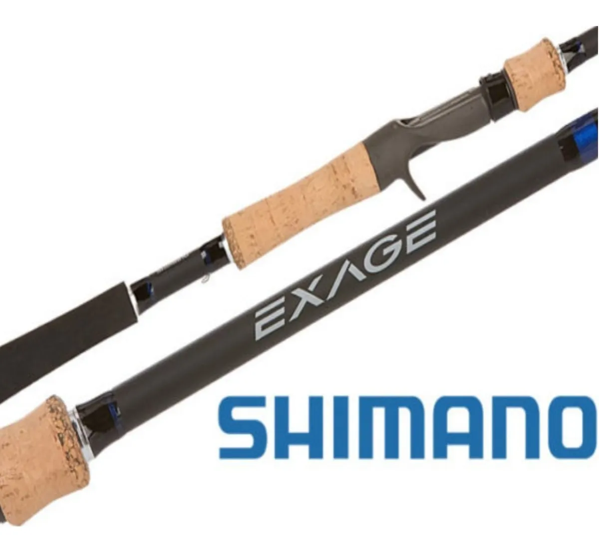 Caña Shimano Exage para baitcast 1,73 mts 6 - 14 libras 1 tramo RF ML ...